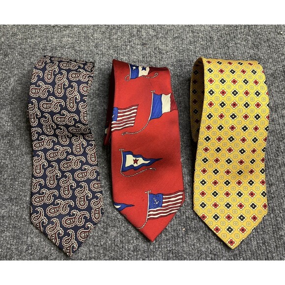 Faconnable | Accessories | Faconnable Silk Mens Tie Lot Made In Italy ...